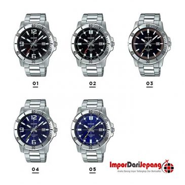 Jam Tangan Pria Merek Casio Standar Chipkashi Analog | Impor Dari Jepang