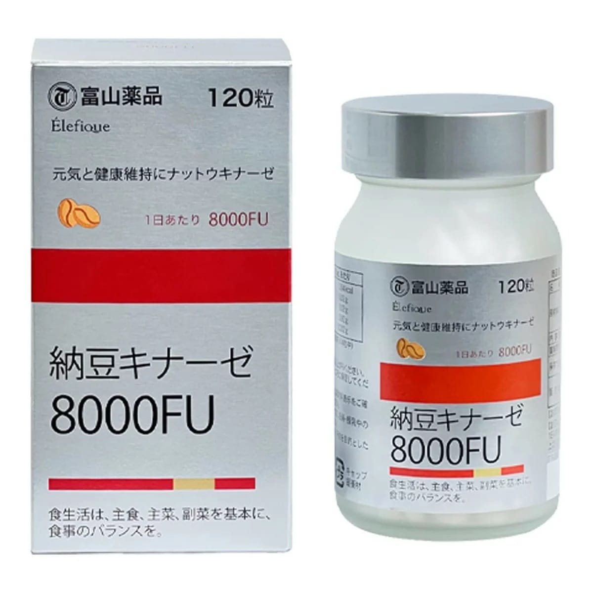 [Jastip] Toyama Pharmaceutical Natto Kinase 8000FU 120 Tablet | Impor ...
