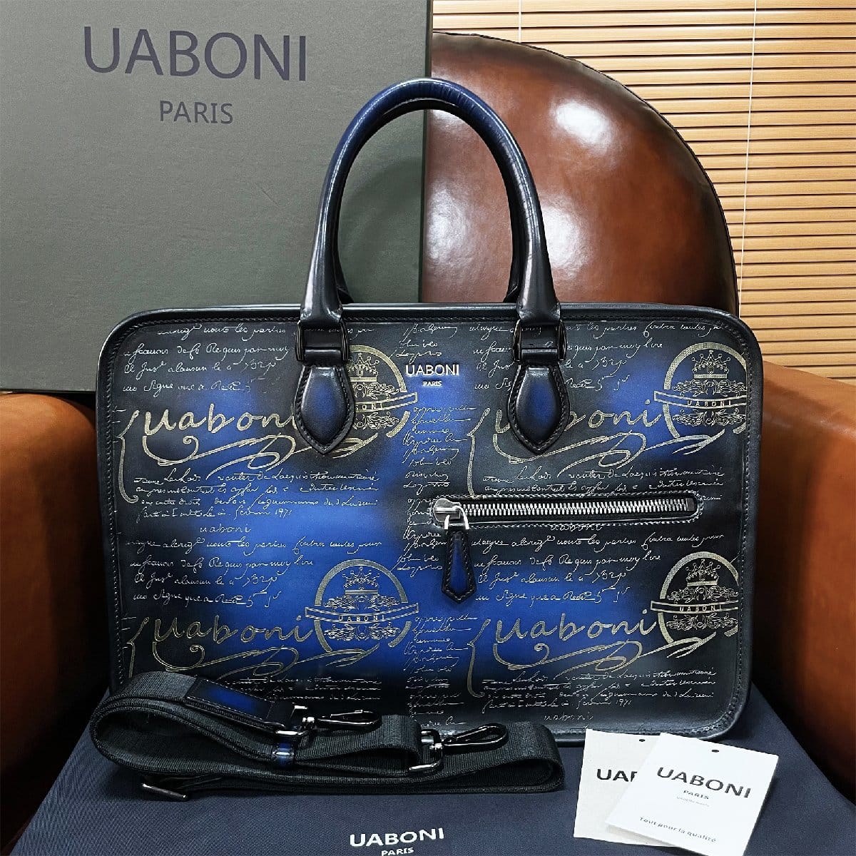 [Jastip] Tas Kerja UABONI Phantom Patine Buatan UE | Impor Dari Jepang