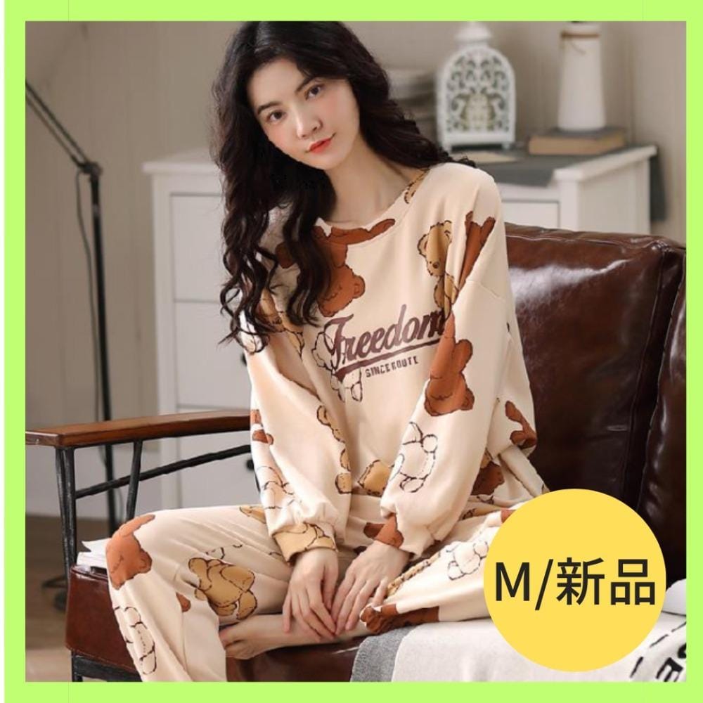 [Jastip] Piyama Pakaian Kamar Setup Bear Cotton M | Impor Dari Jepang