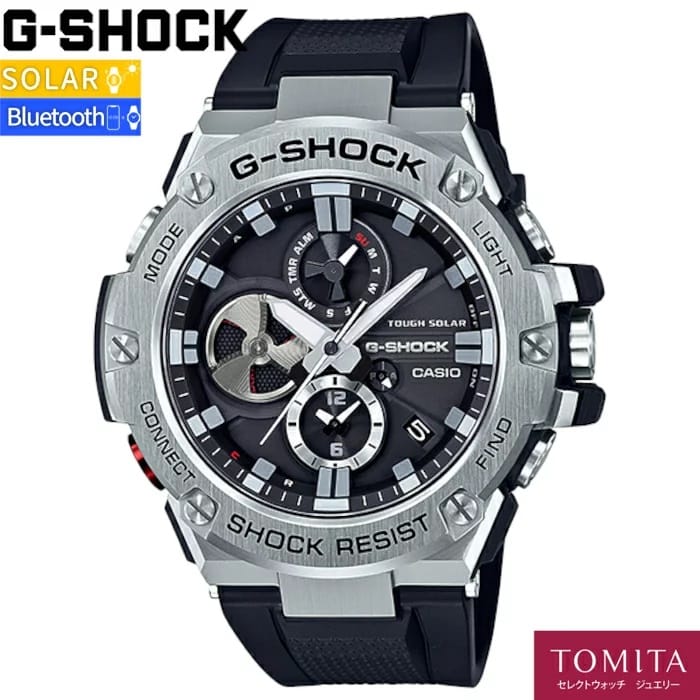 [Jastip] Jam Tangan CASIO G-SHOCK G-STEEL GST-B100-1AJF Solar Bluetooth ...