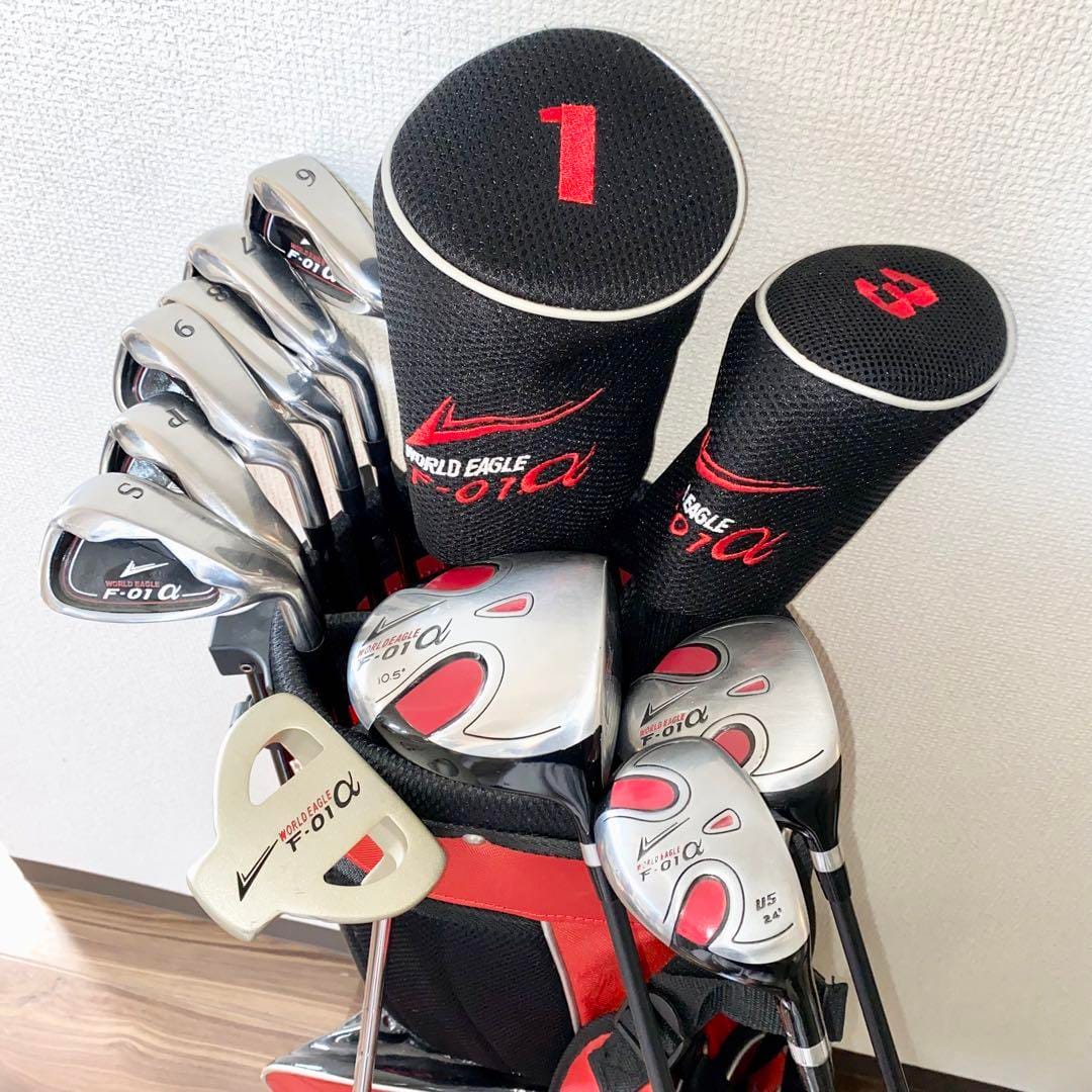 [Jastip] Set Lengkap Klub Golf World Eagle Termasuk Tas Caddy Pemula R ...