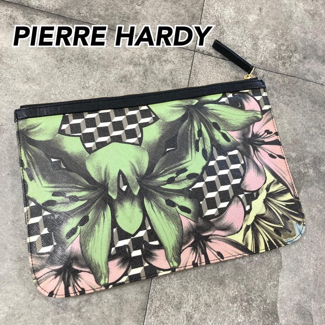 [Jastip] Tas Clutch Pierre Hardy Motif Bunga | Impor Dari Jepang