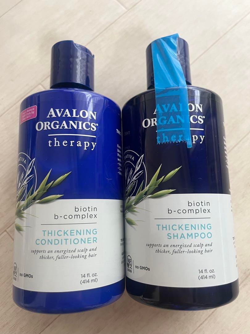 [Jastip] Avalon Organics Thickening Shampoo & Conditioner Biotin ...