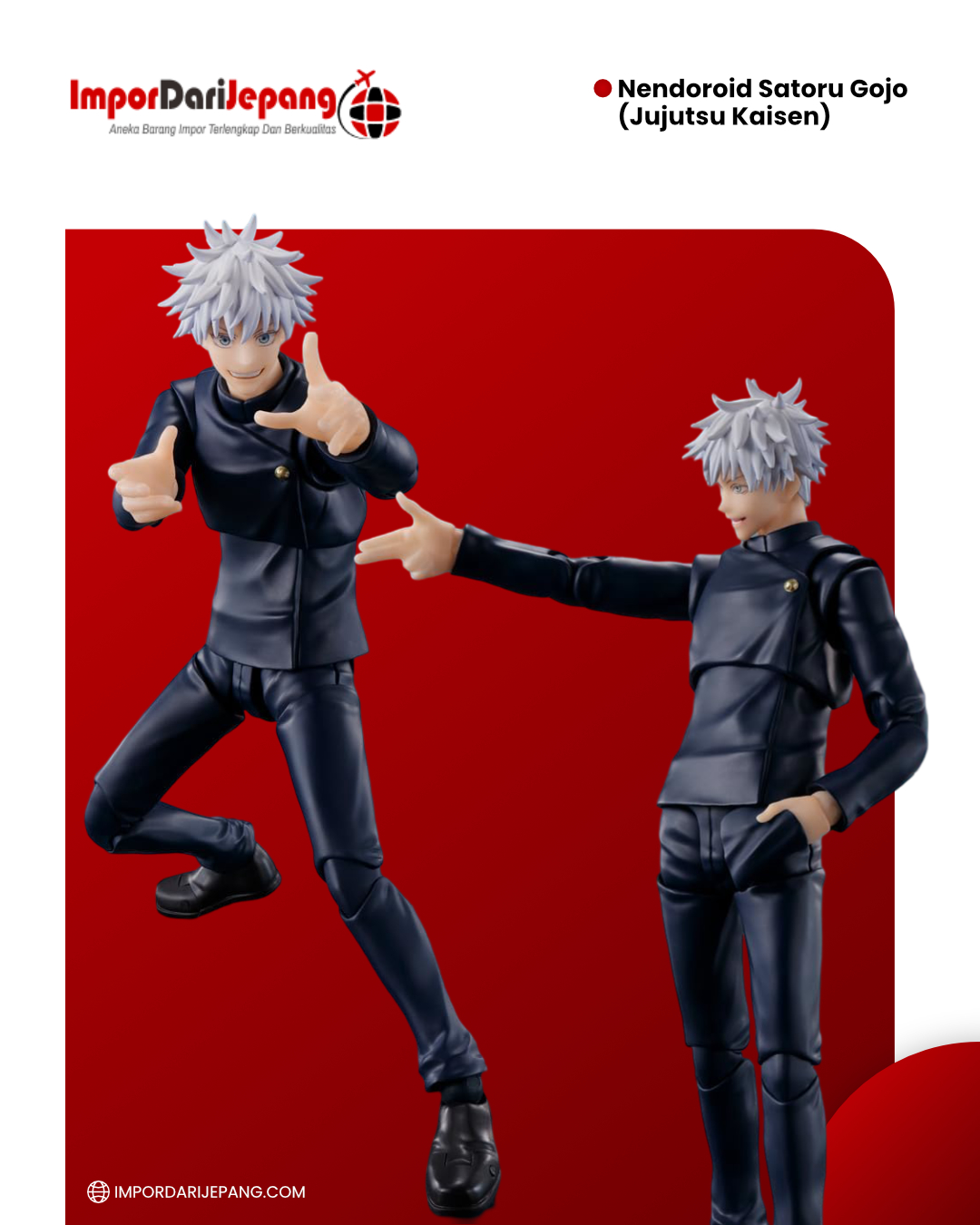 [Jastip] Nendoroid Satoru Gojo (Jujutsu Kaisen) | Impor Dari Jepang