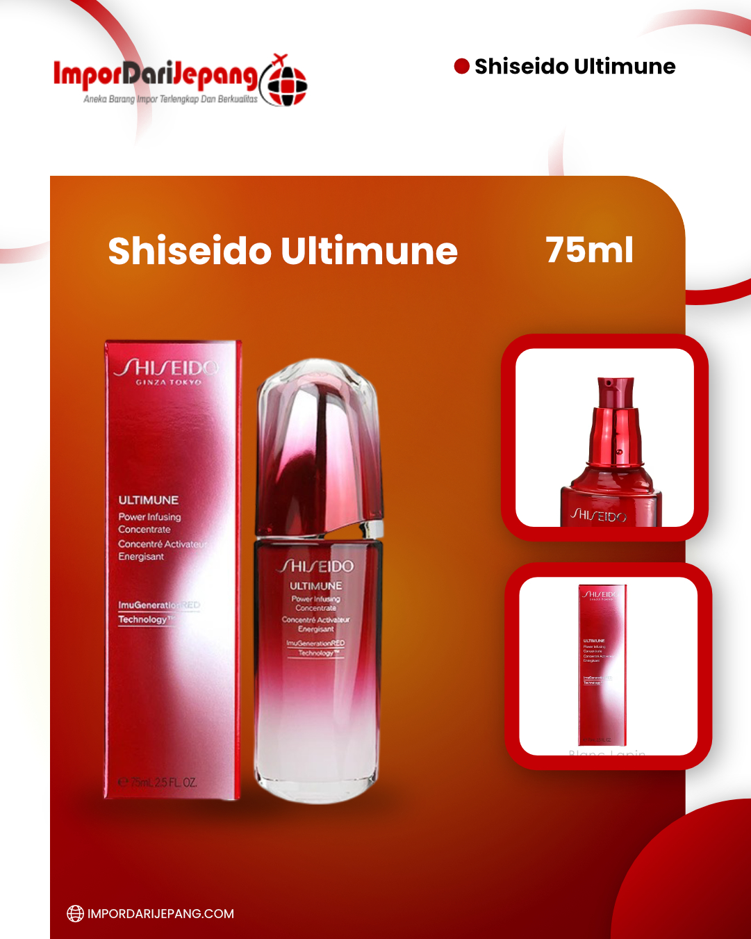 [Jastip] Shiseido Ultimune | Impor Dari Jepang